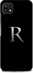 INDICRAFT Back Cover for SAMSUNG Galaxy A22 5G R, R LETTER, R NAME, R ...