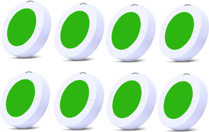 ambert 3 watt led ceiling light green color pack of -8 Ceiling Light ...