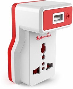 Fybros 8098 Atlus Multi Plug USB Charger Travel Adaptor 3 Pin Plug ...