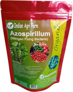 IAgriFarm Azospirillum Nitrogen Fixing Biofertilizer Powder Pack of 125 ...