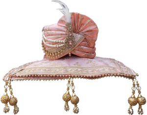 PANKSHRI ENTERPRISE Self Design Pagri Price in India - Buy PANKSHRI ...
