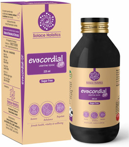 Solace holistics Evocordial SF Uterine Tonic Sugar Free Syrup 225ML ...