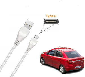 KOZDIKO USB Type C Cable 1 m USB TO C TYPE CABLE FOR FORD FIGO ASPIRE ...