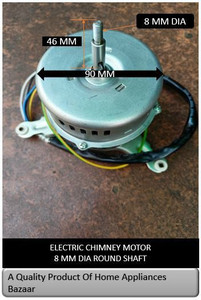 HOME APPLIANCES BAZAAR ELECTRIC CHIMNEY MOTOR 8 MM DIA ROUND SHAFT 90 ...