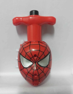 auramini Spiderman red Spinner toy, Flash Tops with Laser LED Light and ...