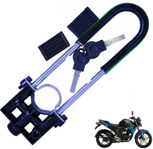 Generox Security Lock for FZ V2.0 FI Green and Black FZ V2.0 FI U Lock ...