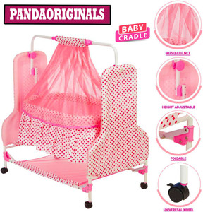 Pandaoriginals BEST PINK BABY CRADLE PREMIUM|BEST IN SEGMENT FOR BABY ...