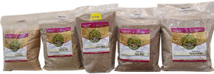 shridhanya Unpolished Millets 5kg - Natural Grains Combo Pack of 5 ...