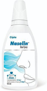 Cipla Naselin Nasal Spray | Relief from Nasal Congestion ...