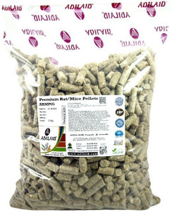 ADILAID Rat & Mice Pellets 5 kg Dry Young, Adult, Senior Mouse Food ...