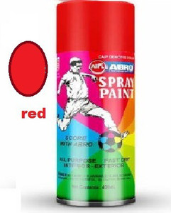 ABRO Red Spray Paint 400 ml Price in India - Buy ABRO Red Spray Paint ...