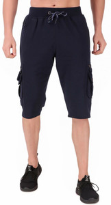 UZARUS Solid Men Three Fourths - Buy UZARUS Solid Men Three Fourths ...