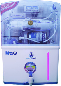 aquaforte Neo 12 L RO + UV + UF + TDS Control + UV in Tank Water ...