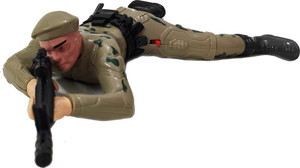chakrika Crawling Action military Crawls with Gun and Shooting Soundand ...