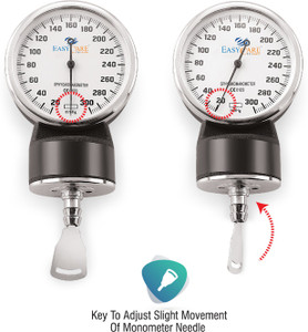 EASYCARE (German Tech.) Sphygmomanometer Aneroid Type Manual Blood ...