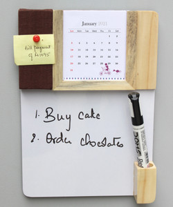 Ivei Warli Calendar with Pin Board & White Board - Magnet Board ...