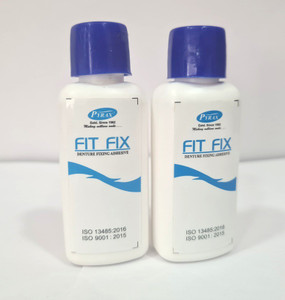 pyrax Dental Fit Fix Denture Fixing Adhesive,10g 2PC Dental Elevator ...