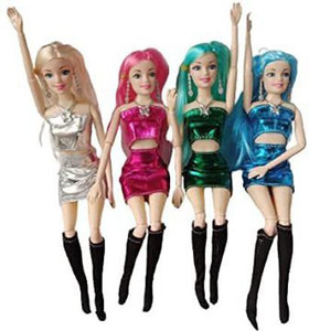 SNM97 Beautiful Fashion Doll with Movable Hands and Legs (Pack of 1 ...