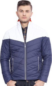 BASICS Full Sleeve Colorblock Men Jacket - Buy BASICS Full Sleeve ...