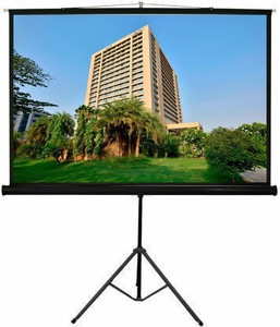 Moiz lite Series Tripod Type Projector Screen 8 Ft. (Width) x 6 Ft ...