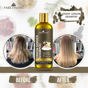 PARK DANIEL Premium Onion Ginger Shampoo-For Hair Nourishment and ...