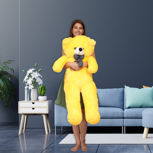 Osjs 3 feet yellow teddy bear lover teddy bear - 90 cm - 3 feet yellow ...