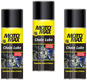 Motomax 03 Chain Lube Spray for Bikes Full-Synthetic Engine Oil Price ...