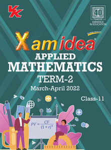 Xam idea Class 11 Applied Mathematics Book For CBSE Term 2 Exam (2021 ...