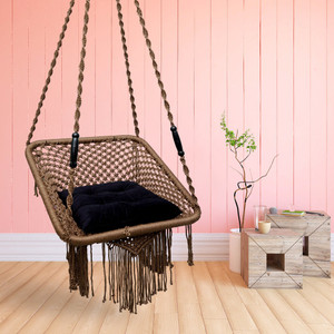 Curio Centre Premium Square Swing Jhula for Home, Swings for Balcony ...