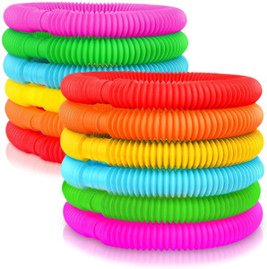 MIRTONICS Pop Pipes Fidget Toys for Sensory Kids Learning Toys Set Of ...