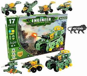 SHIPPLIER Little Engineer Brain Booster Mechanical Kit, 17 Models for ...