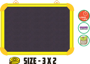 WRITING AND DISPLAY Pin-up display board for office & school ...