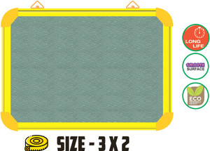 WRITING AND DISPLAY Pin-up display board for office & school ...