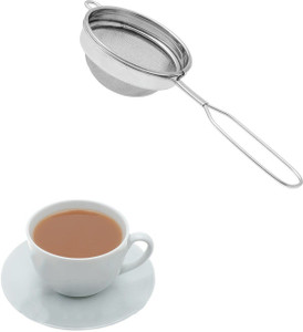 Lieveeb Stainless Steel Double Net Jali Liquid Filter Medium Tea and ...