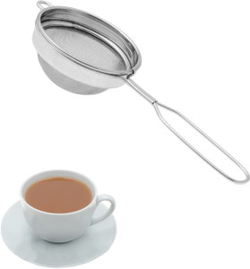 Lieveeb Stainless Steel Double Net Jali Liquid Filter Large Tea and ...