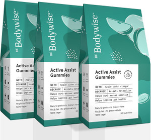 Be Bodywise Apple Cider Vinegar Gummies | 3 Months Pack | For Weight ...