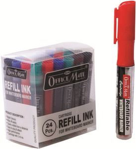 Soni Officemate Refillable Cartridge for Whiteboard Marker – Pack of ...