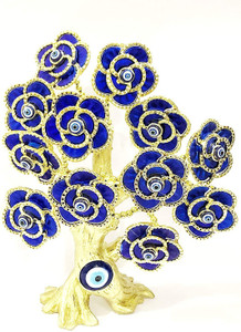Jakha Evil Eye Flower Tree Pot Decorative Showpiece - 24 cm Price in ...