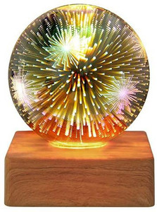 swabs 3D Firework Table Light 3D Star Effect LED Night Light USB ...