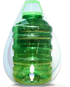 Buildingshop Water Can with Tap - Water Jar 20 Liter - Water Camper ...