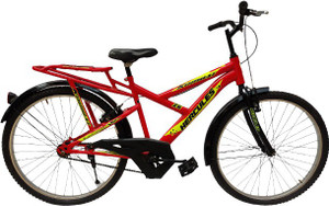 HERCULES Kombat 26T Single Speed Carrier Cycle Red 26 T (inch) Road ...