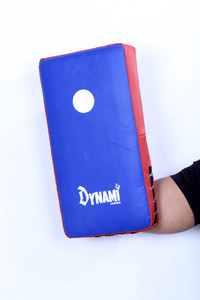 DYNAMi Straight Kick Kicking Shield Thai Pad blue red Kicking Shield ...