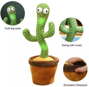 SNM97 Dancing Cactus Toy Song Singing,Talking,Record & Repeating_SNM_50 ...