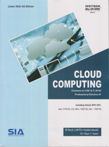 Cloud Computing, B.Tech IV-Year I-Sem, Common To CSE & IT (R18 ...
