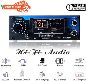 Sound Boss SLT-SB-1111 2-Channel High Power Stereo with BLUETOOTH/USB ...