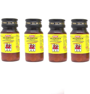 PhL HEIGHTEX HEIGHT INCREASING TABLET FOR KIDS PACK OF 4 Price in India ...