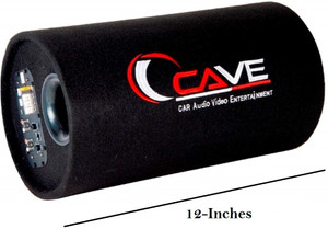 Cave WS-1222X Cave Car ActiveBass Tube With 12Inch Subwoofer Inbuilt ...