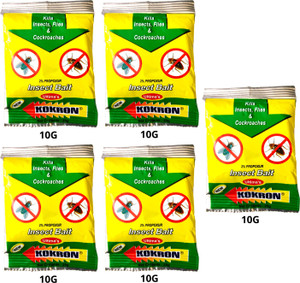 KOKRON Insect Bait 2% Propoxur | Kills Cockroaches Flies and Insects ...