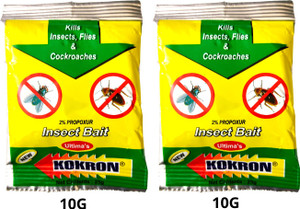 KOKRON Insect Bait 2% Propoxur | Kills Cockroaches Flies and Insects ...
