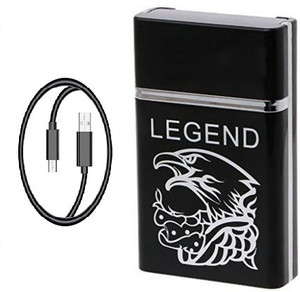 Gabbar Rechargeable Flameless GLBIRD Legend Lighter with 8 Cigarette ...